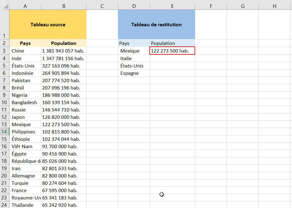 RECHERCHEV Tutoriel Explications Et Exemples Pratiques RECHERCHEV Tutoriel Explications Et Exemples Pratiques